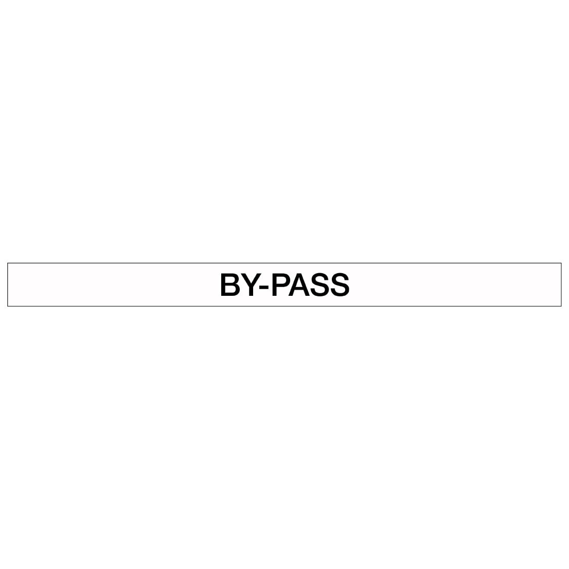 Pool/Spa - By-Pass - Pipe Marker Sticker – New Signs