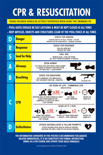 Swimming Pool Signs | Pool Safety and Warning Signs – New Signs