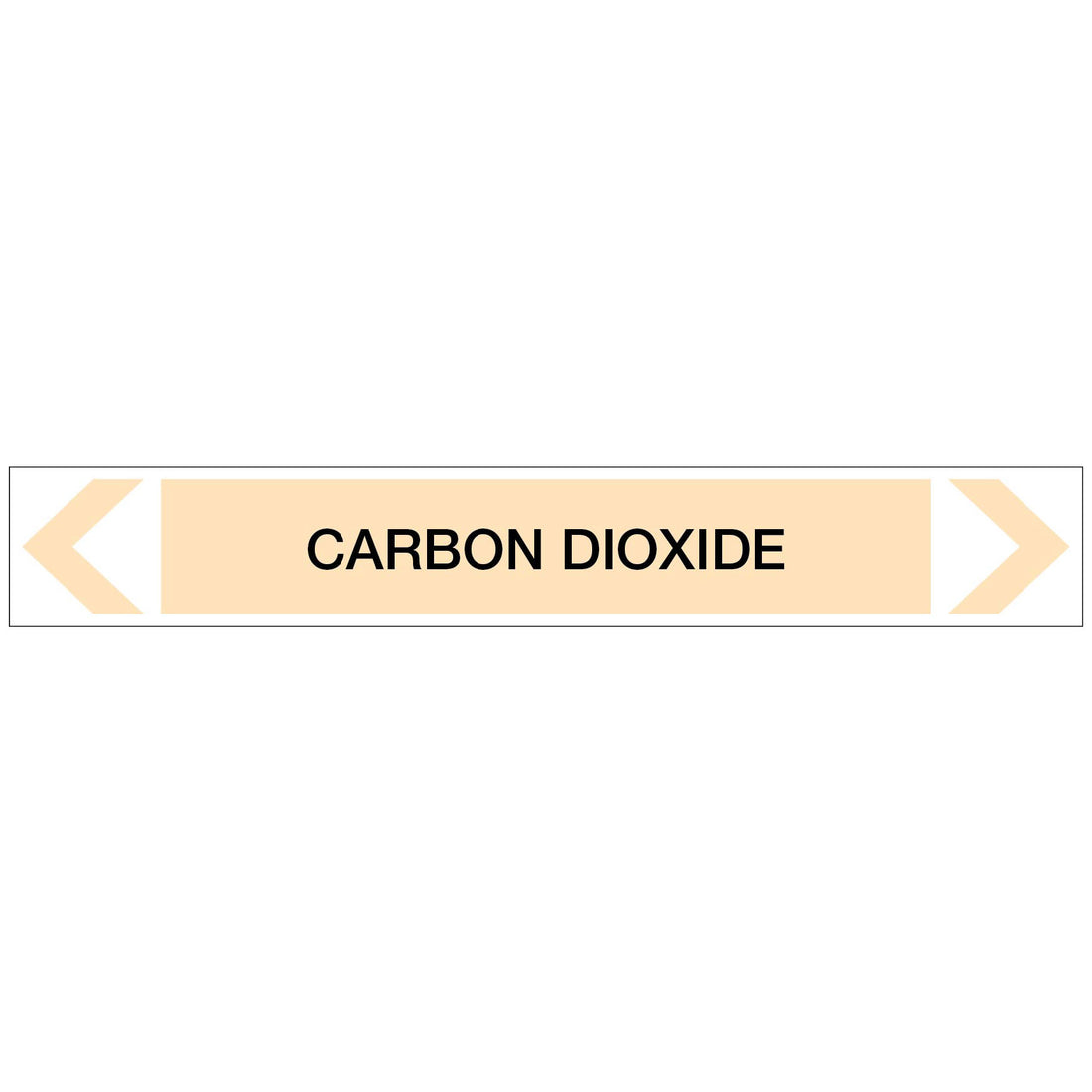 Gases - Carbon Dioxide - Pipe Marker Sticker – New Signs