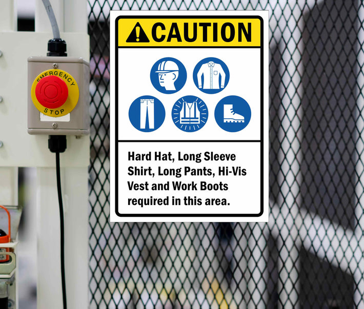 Workplace Safety Signage – New Signs