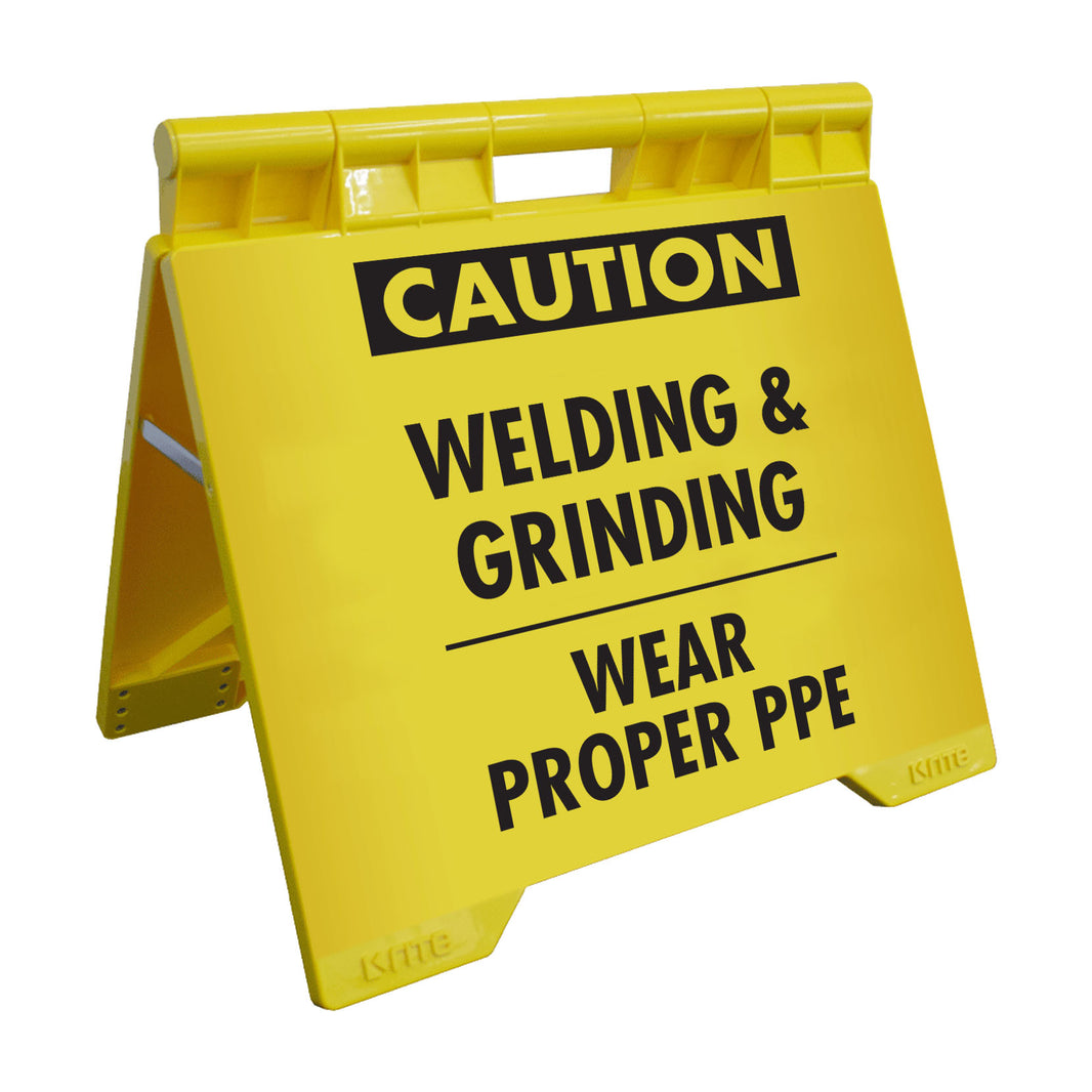 Construction Safety Evarite A-Frames – New Signs