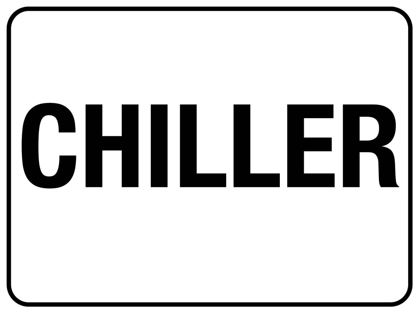 Chiller Sign – New Signs