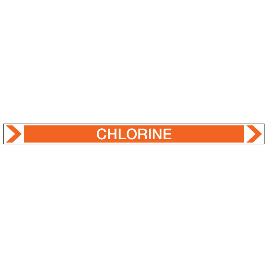 Pool/Spa - Chlorine (Right) - Pipe Marker Sticker – New Signs