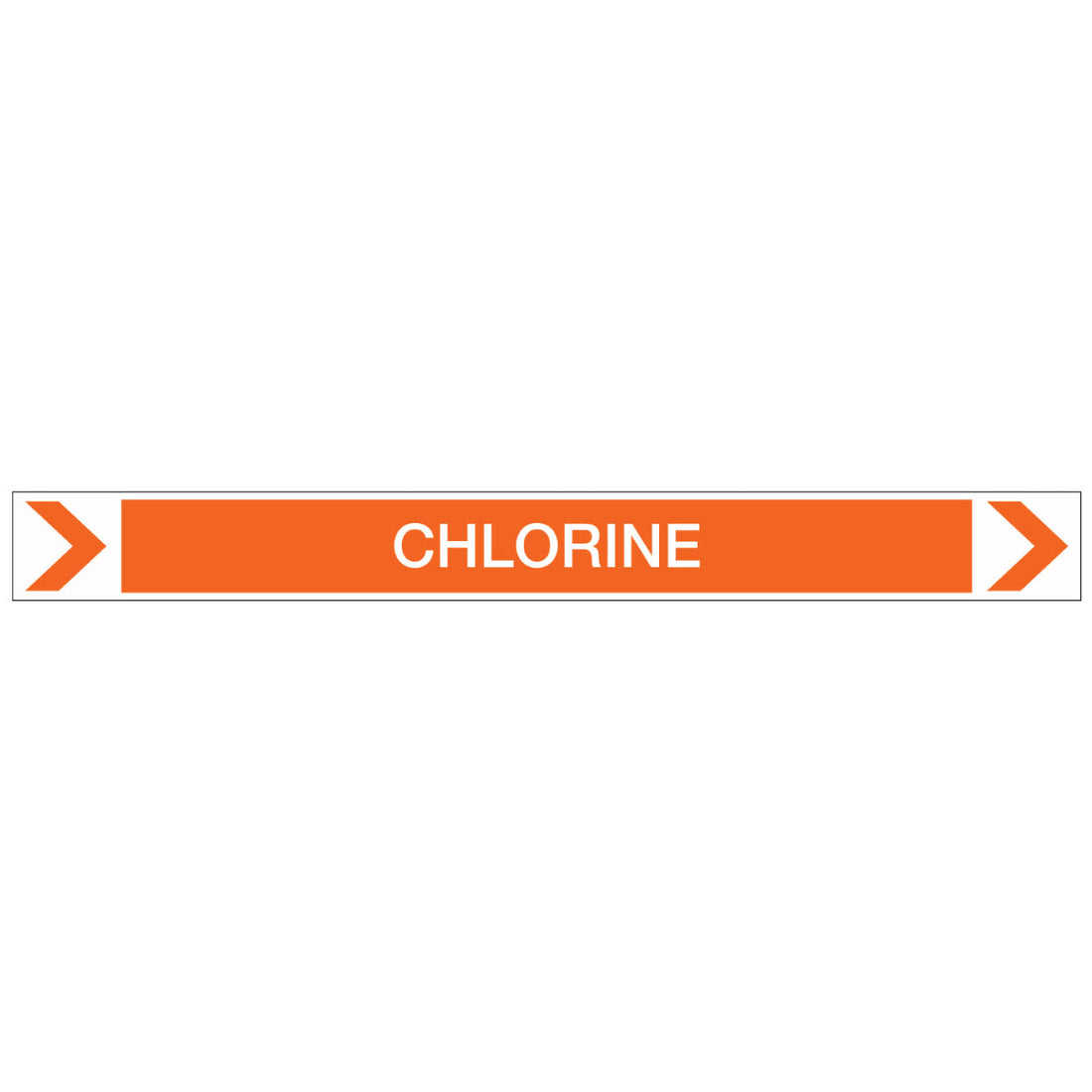 Pool/Spa - Chlorine (Right) - Pipe Marker Sticker – New Signs