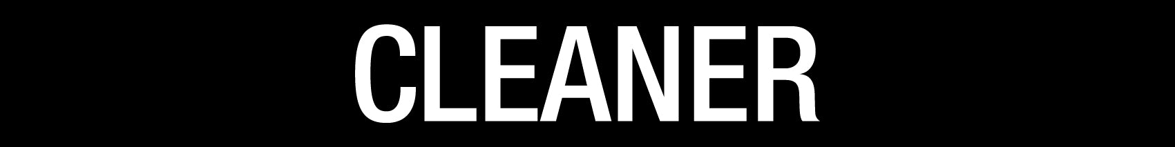 Cleaner - Statutory Sign – New Signs