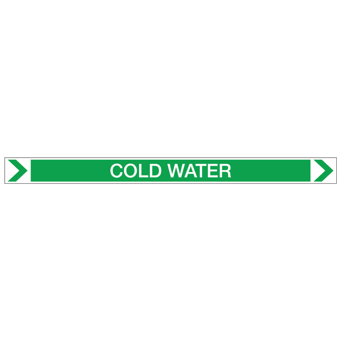 Pool/Spa - Cold Water (Right) - Pipe Marker Sticker – New Signs