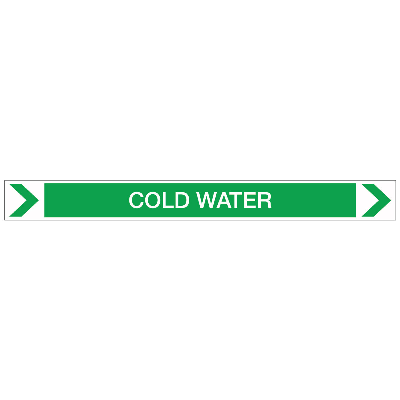 Pool/Spa - Cold Water (Right) - Pipe Marker Sticker – New Signs