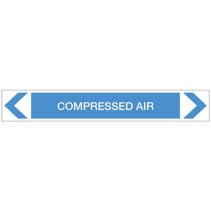 Air - Compressed Air - Pipe Marker Sticker – New Signs