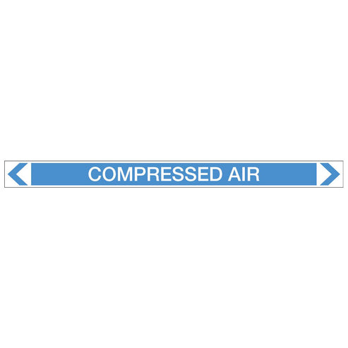 Air - Compressed Air - Pipe Marker Sticker – New Signs