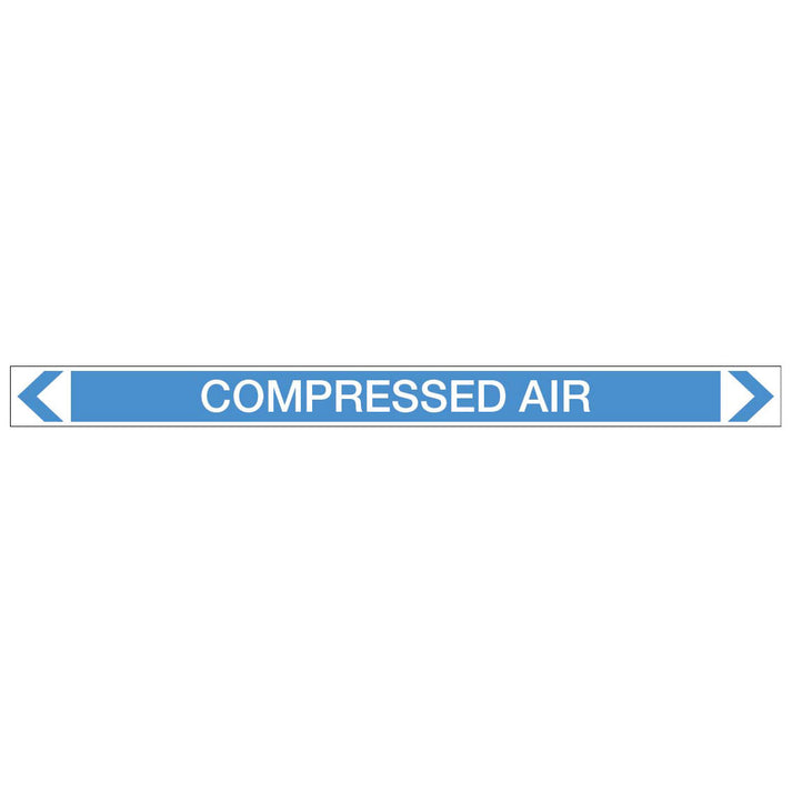 Air - Compressed Air - Pipe Marker Sticker – New Signs