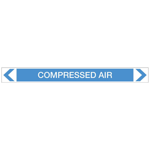 Air - Compressed Air - Pipe Marker Sticker – New Signs