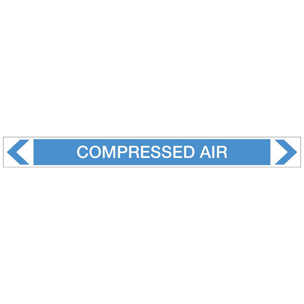 Air - Compressed Air - Pipe Marker Sticker – New Signs