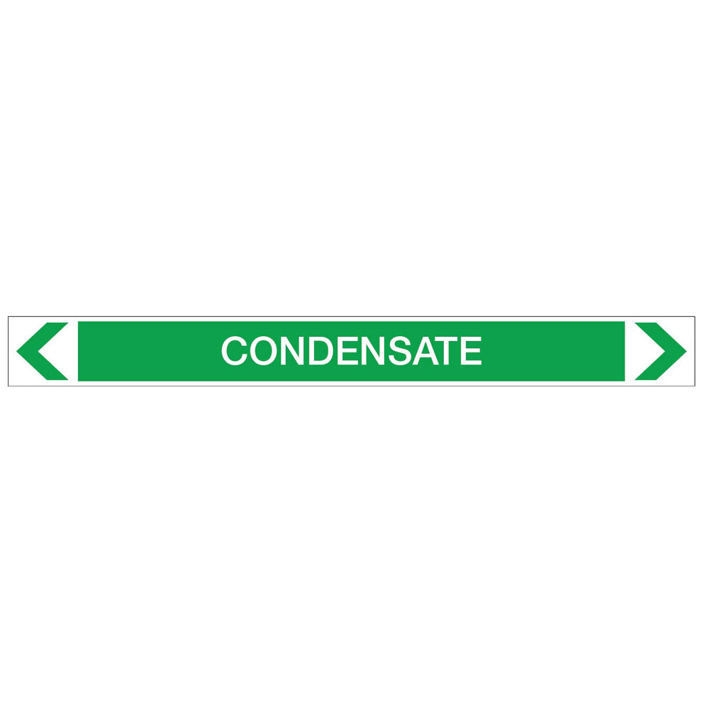 Water - Condensate - Pipe Marker Sticker – New Signs