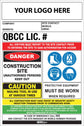Construction Site Entry Building QLD QBCC Compliant Sign – New Signs