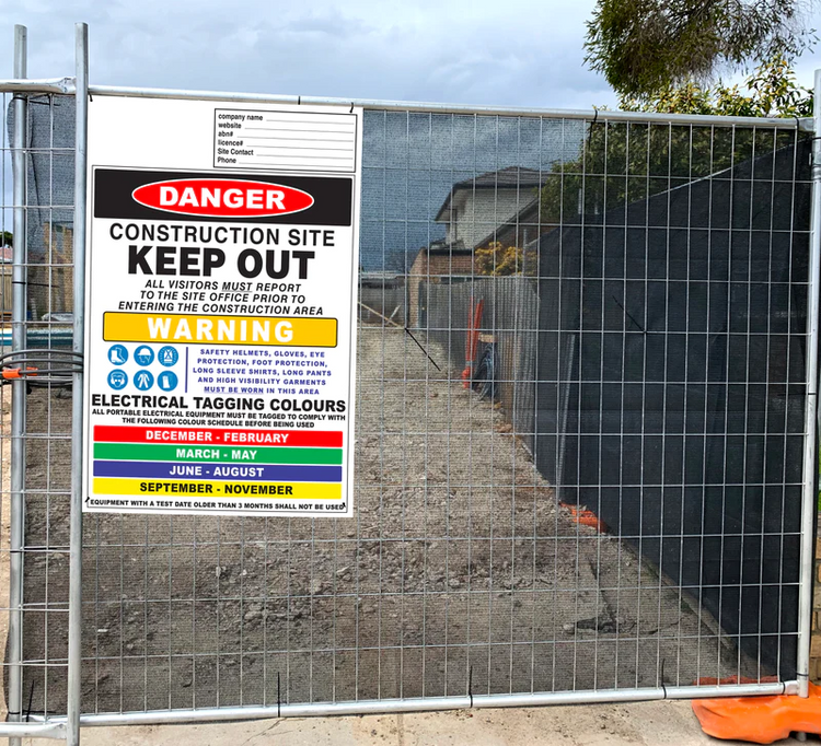 Construction Site Signs – New Signs