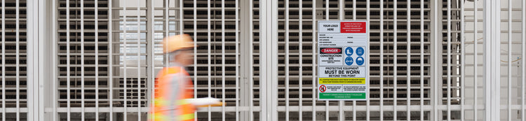 Construction Site Entry Signs – New Signs