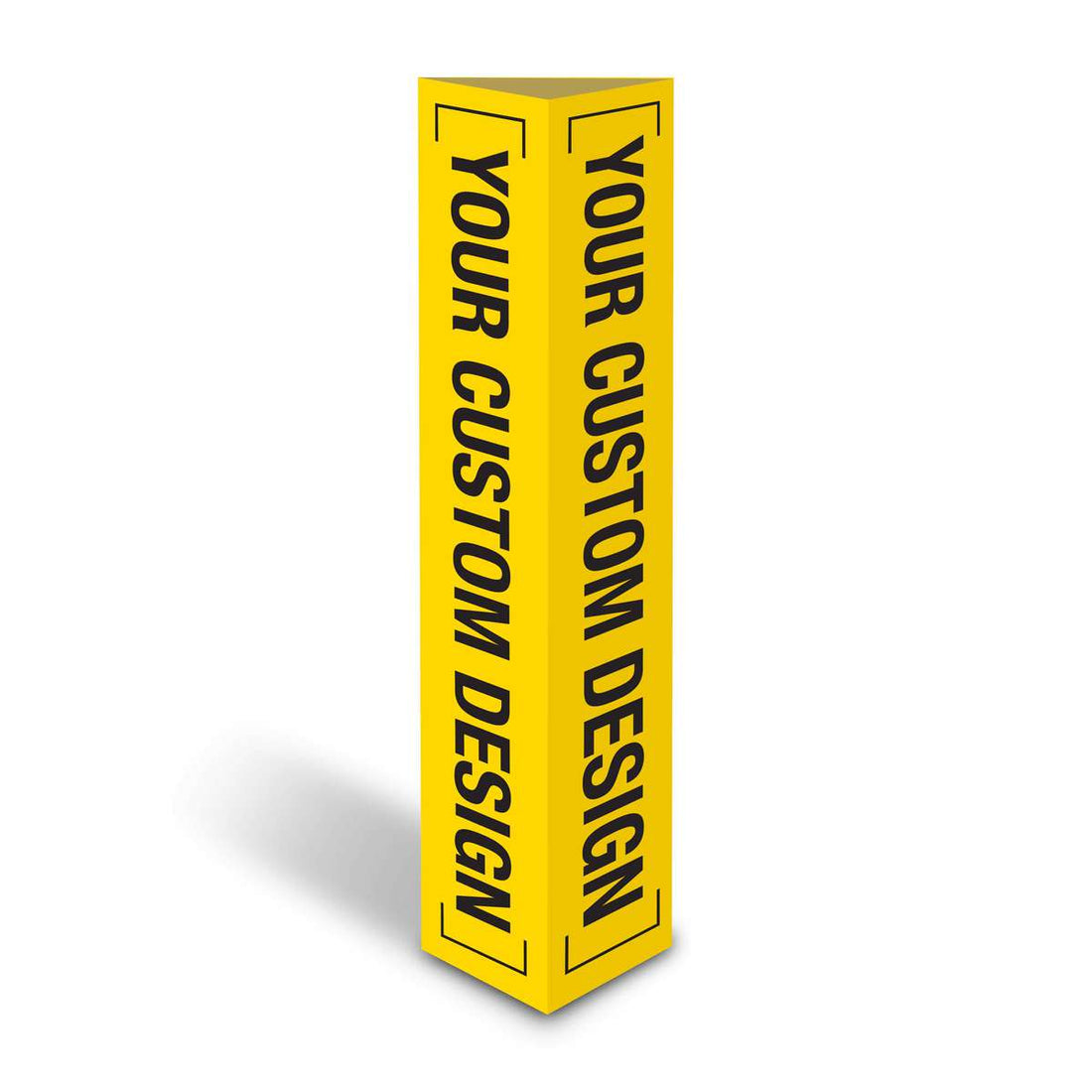 Custom - Corflute Bollard Cover – New Signs