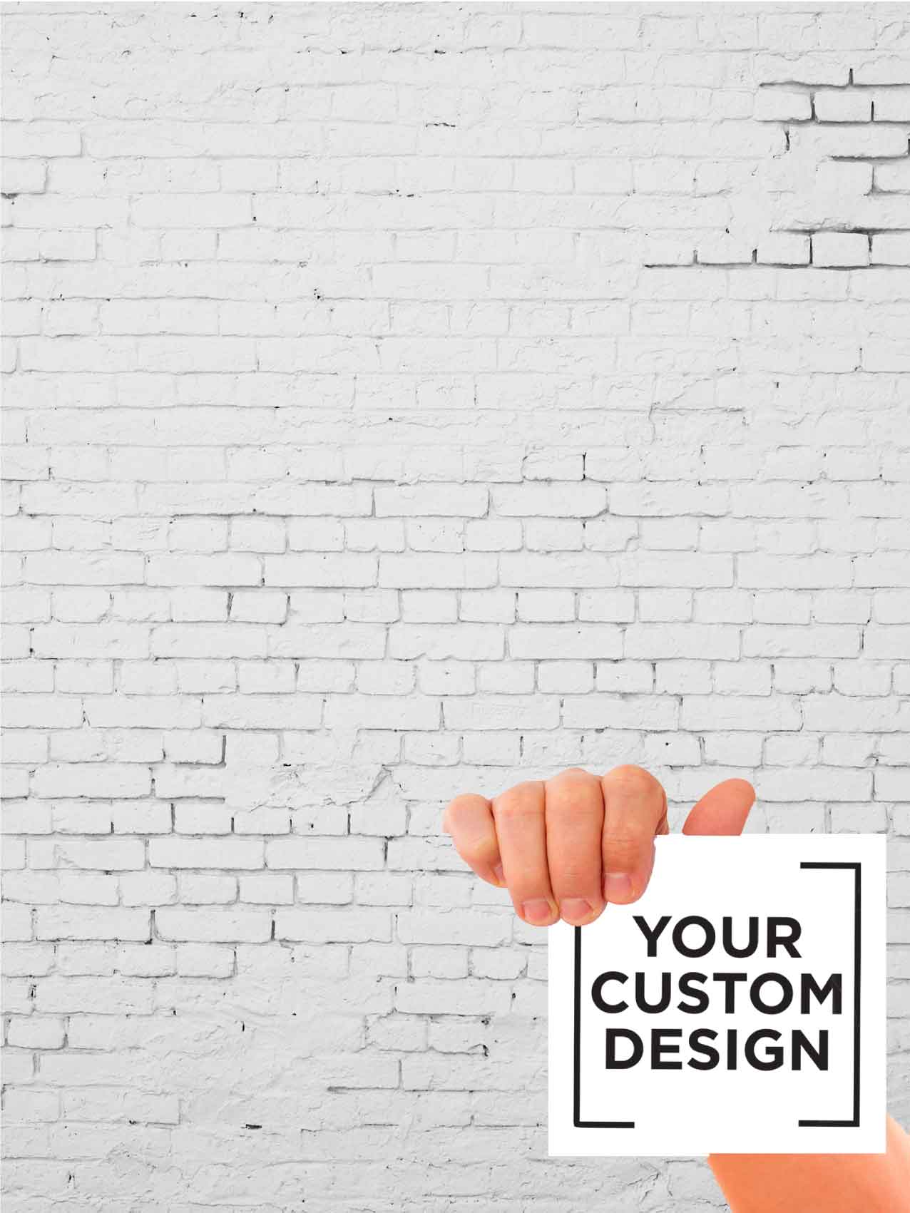 Custom Vinyl Sticker 100mm x 100mm – New Signs