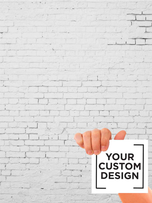 Custom Vinyl Sticker 100mm x 100mm – New Signs