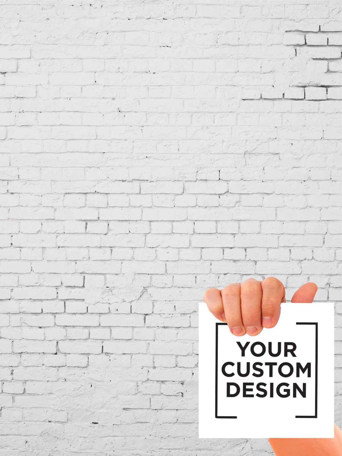 Custom Vinyl Sticker 400mm x 400mm – New Signs