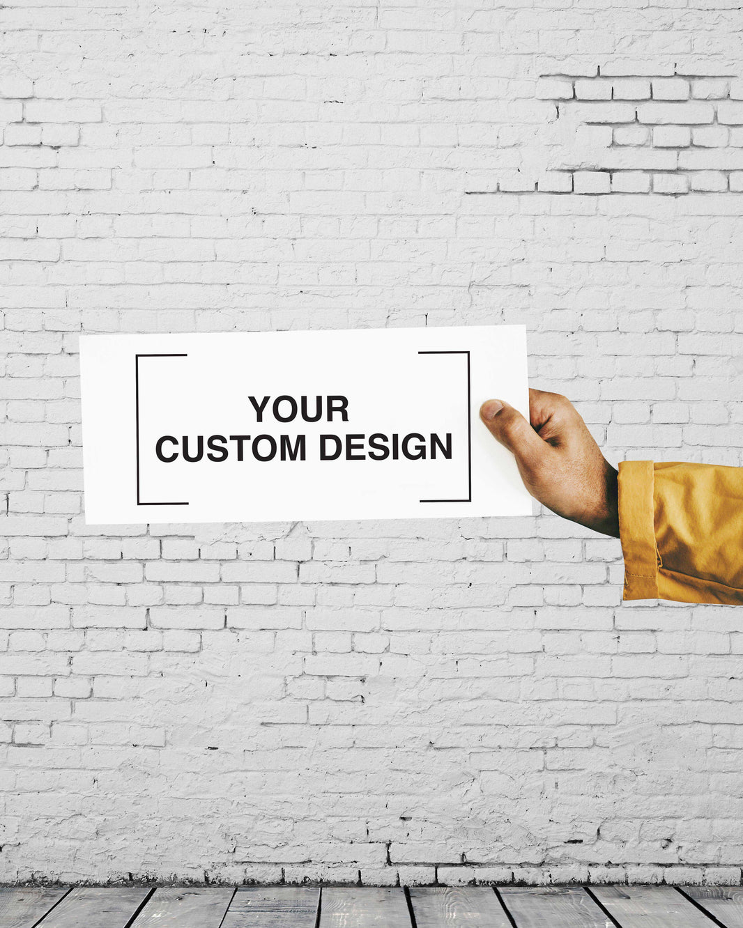 Custom Vinyl Sticker Signs – New Signs