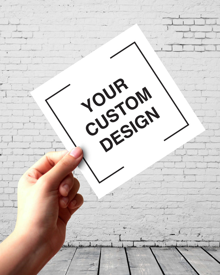 Custom Vinyl Sticker Signs – New Signs