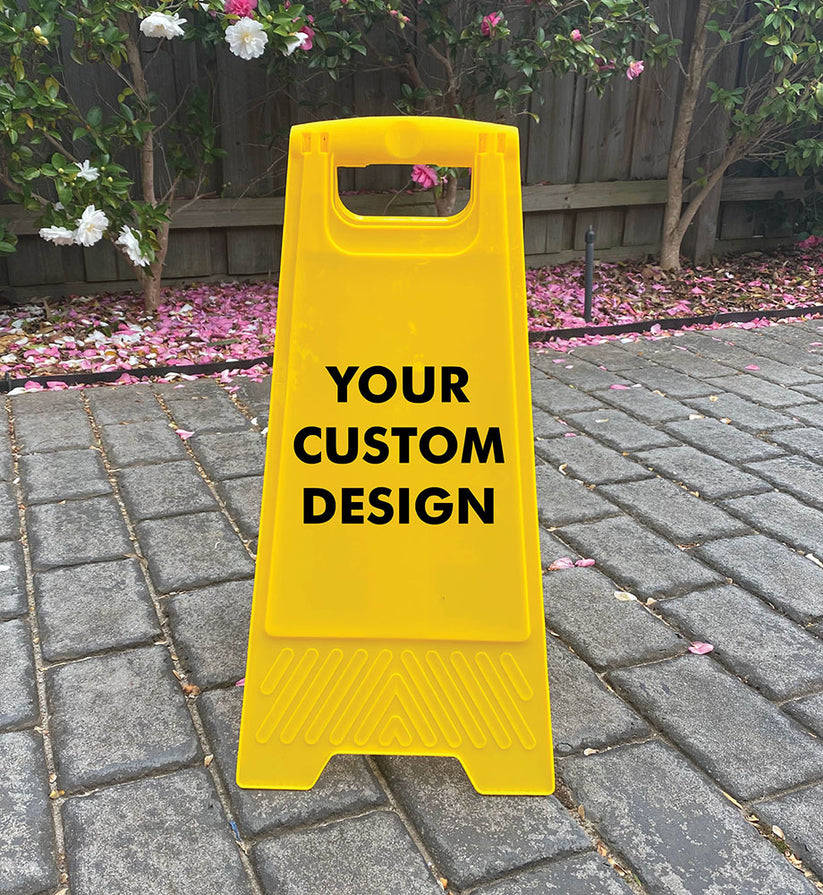 Yellow A-Frame - Custom Design – New Signs