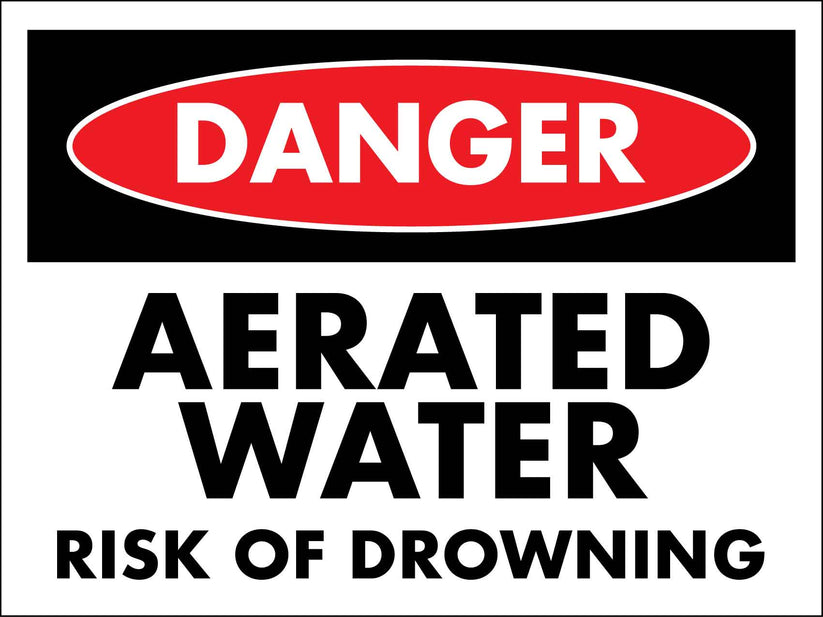 Danger Aerated Water Sign – New Signs