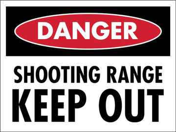 Shooting Range Signs | Gun Range Signage – New Signs