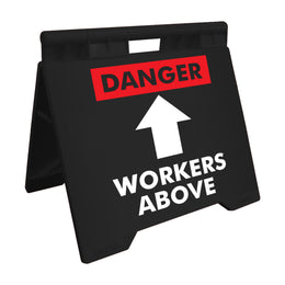 Danger Workers Above - Evarite A-Frame Sign – New Signs