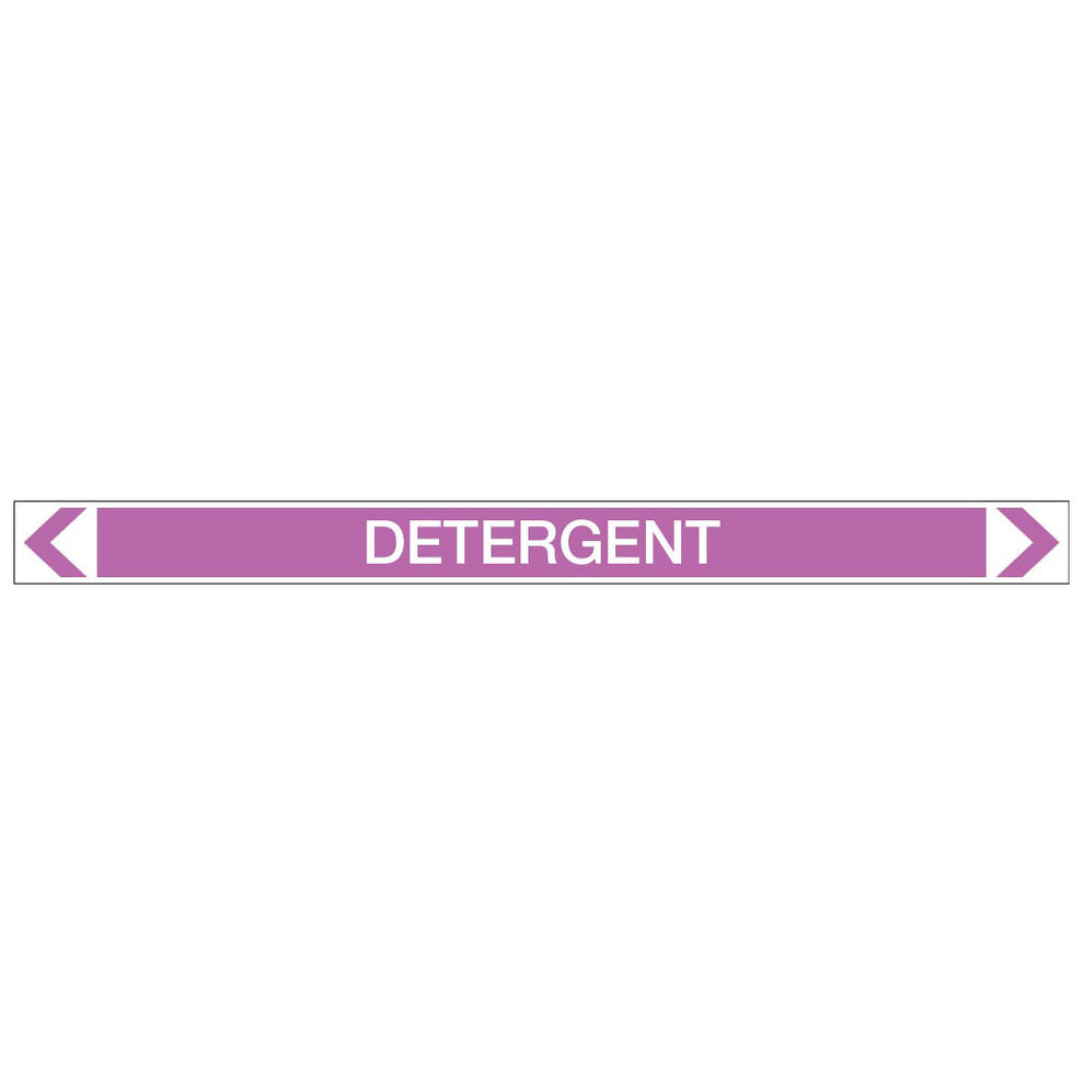 Alkalis / Acids - Detergent - Pipe Marker Sticker – New Signs