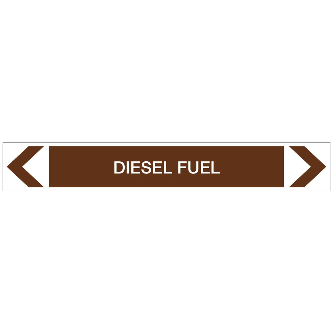 Oils - Diesel Fuel- Pipe Marker Sticker – New Signs
