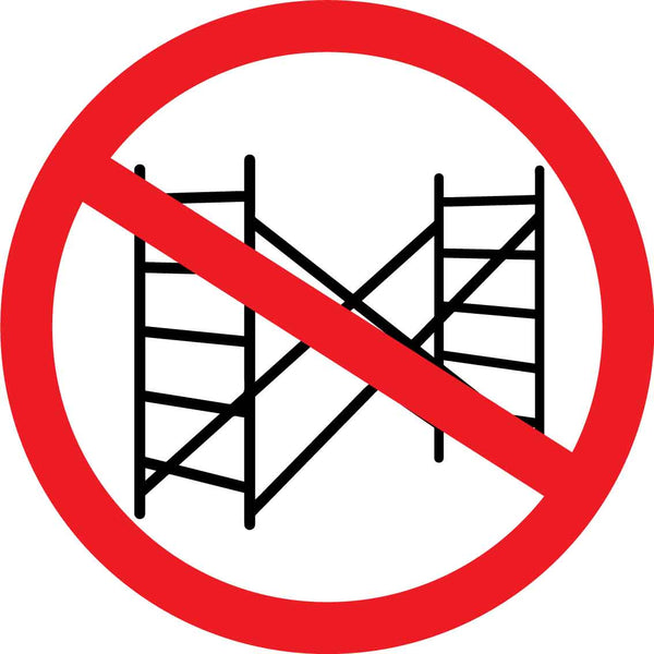 Do Not Use Scaffold Decal – New Signs