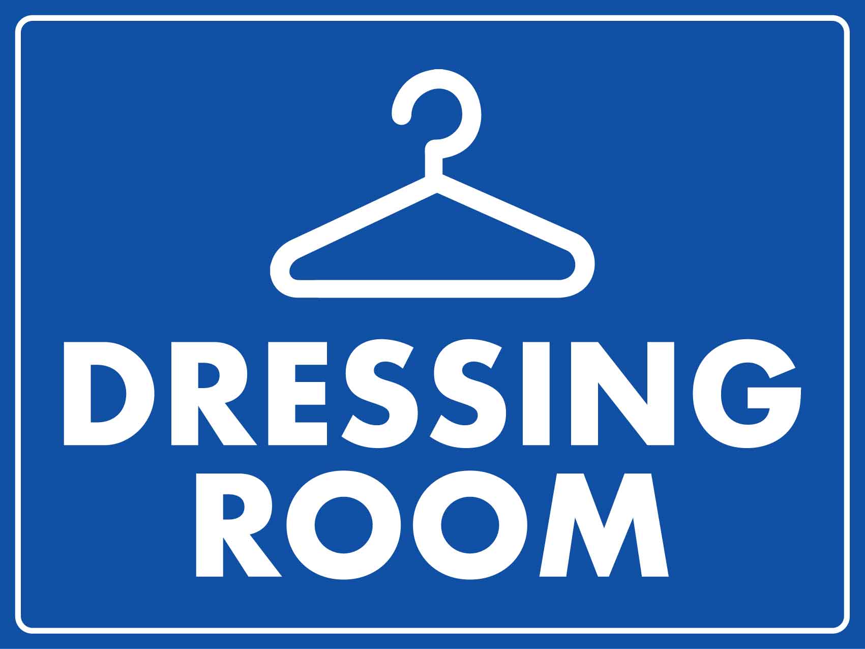 Dressing Room Sign – New Signs