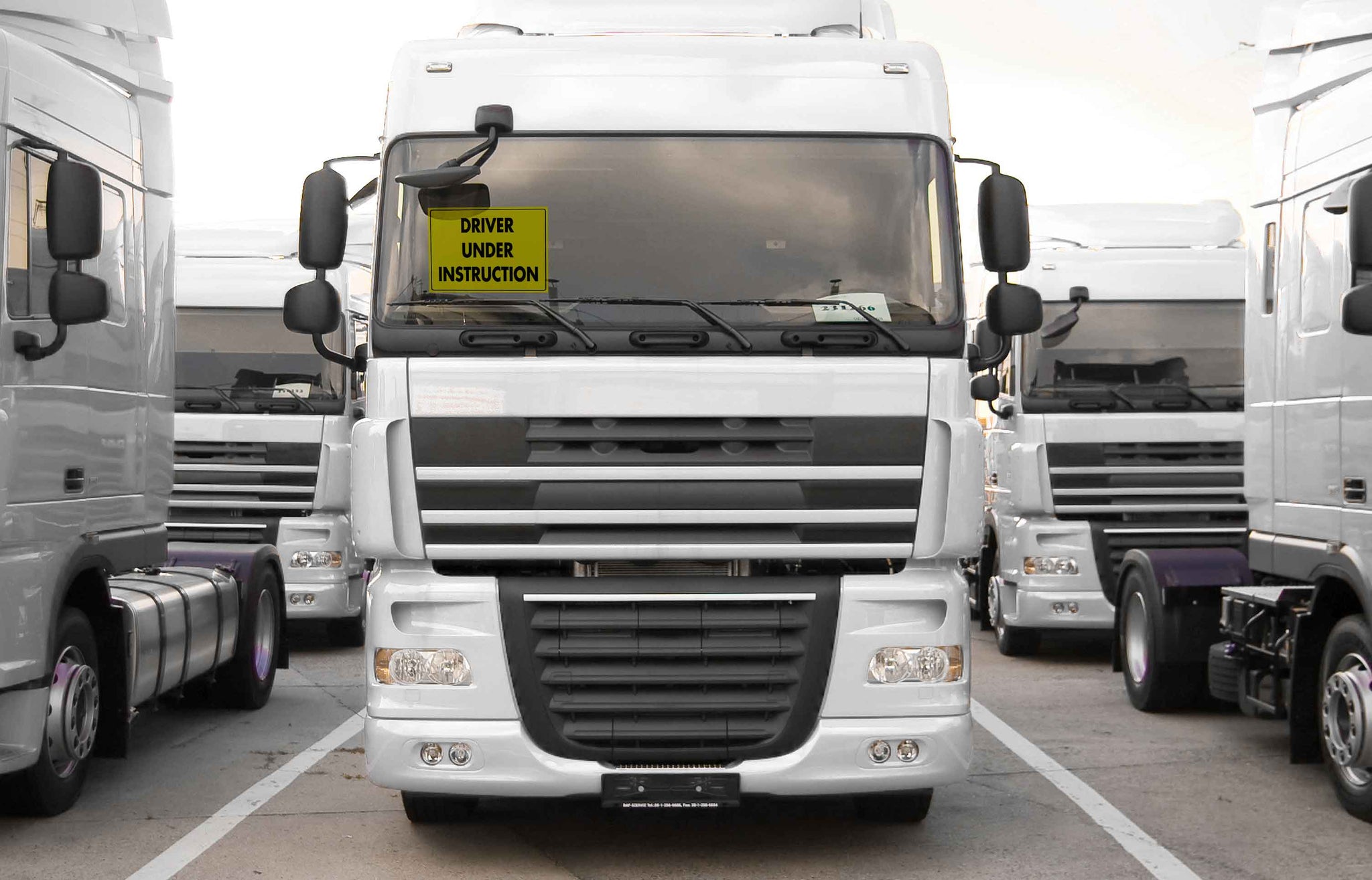 Driver Under Instruction Sign – New Signs