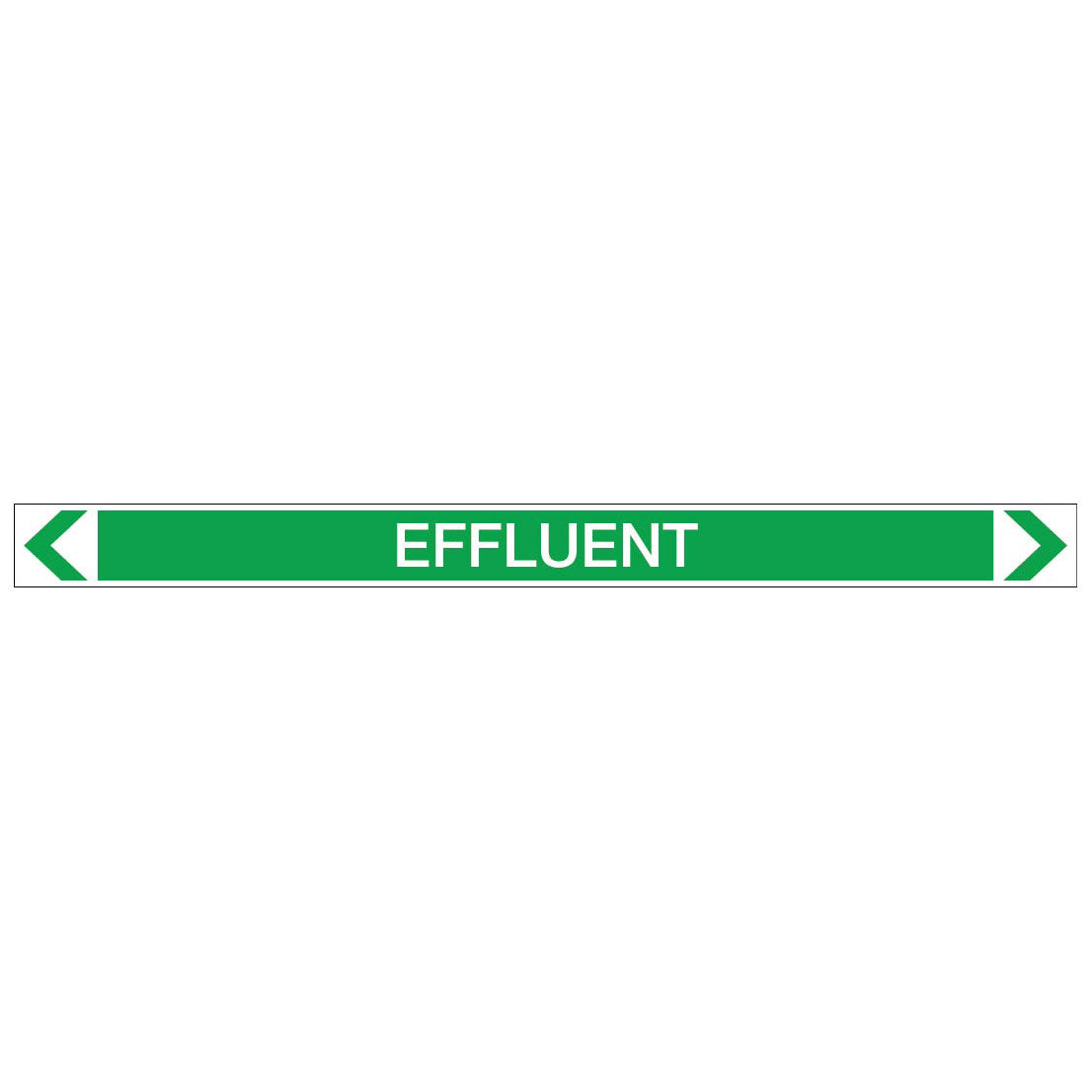 Water - Effluent - Pipe Marker Sticker – New Signs