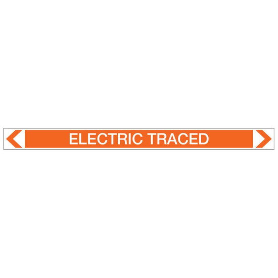 Electrical - Electric Traced - Pipe Marker Sticker – New Signs