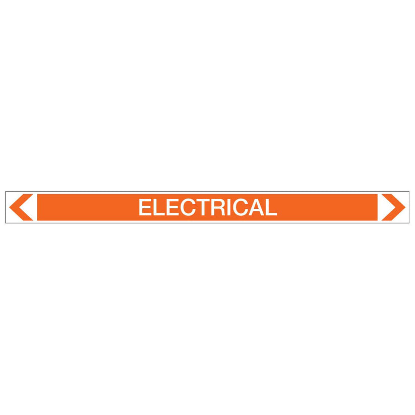 Electrical - Electrical - Pipe Marker Sticker – New Signs