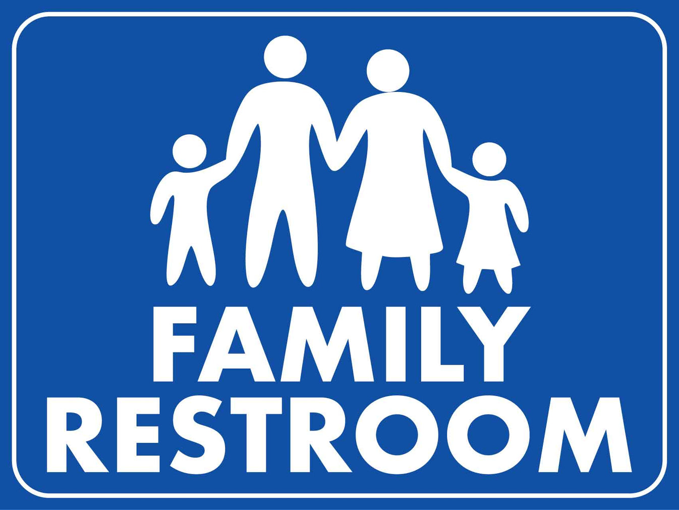 Family Restroom Sign – New Signs