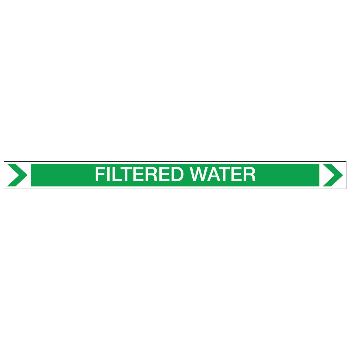 Pool/Spa - Filtered Water (Right) - Pipe Marker Sticker – New Signs