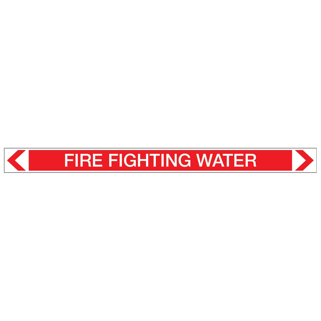 Fire Protection - Fire Fighting Water - Pipe Marker Sticker – New Signs