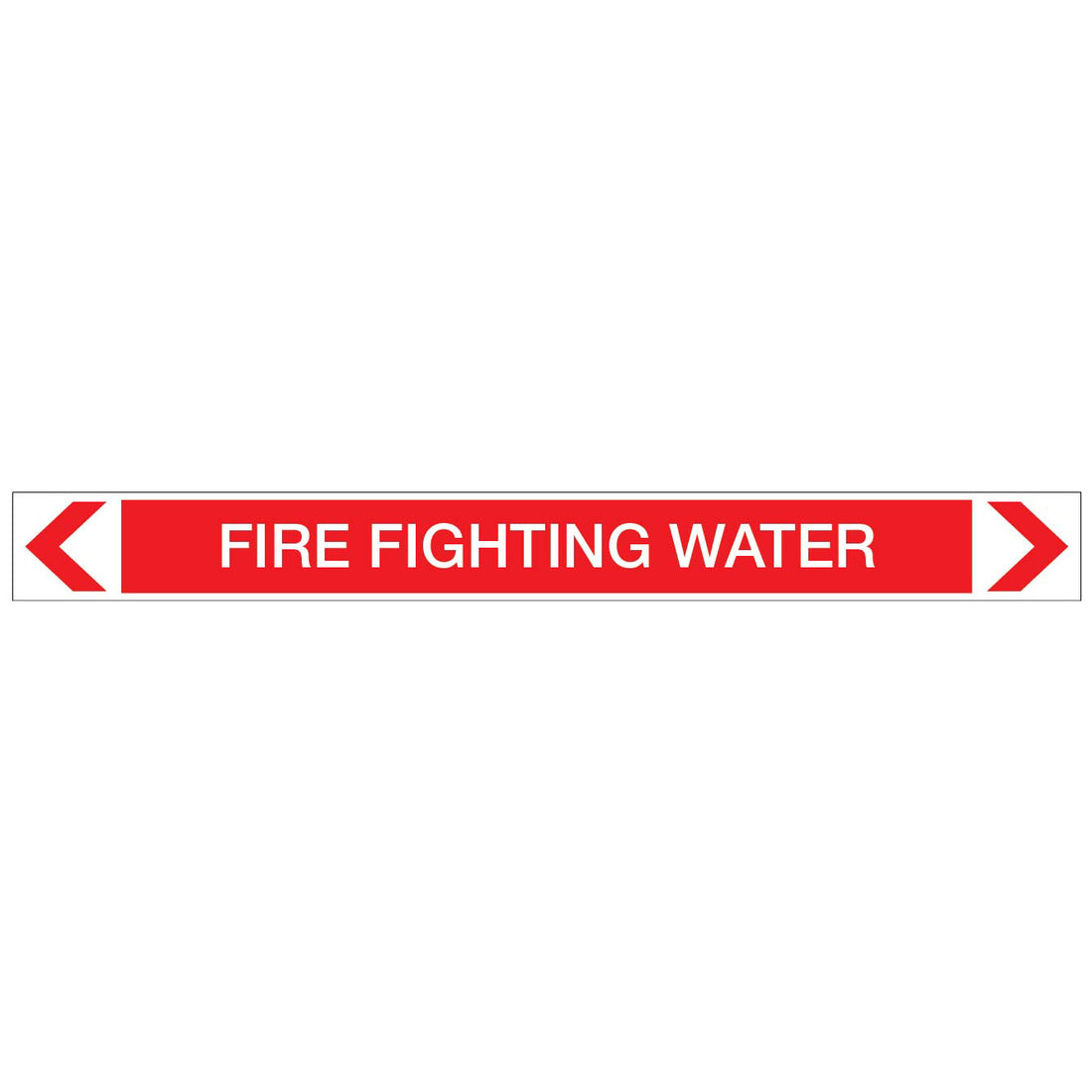 Fire Protection - Fire Fighting Water - Pipe Marker Sticker – New Signs