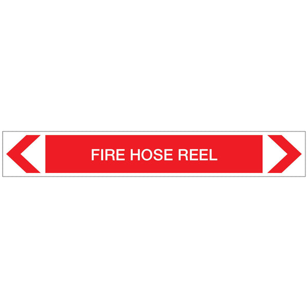 Fire Protection - Fire Hose Reel - Pipe Marker Sticker – New Signs