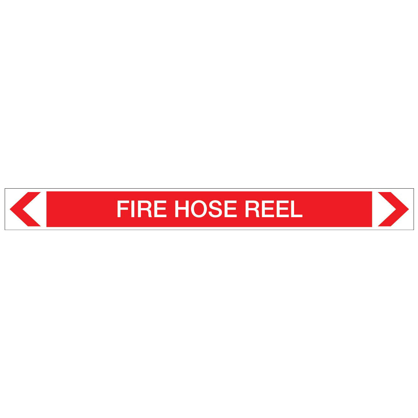 Fire Protection - Fire Hose Reel - Pipe Marker Sticker – New Signs