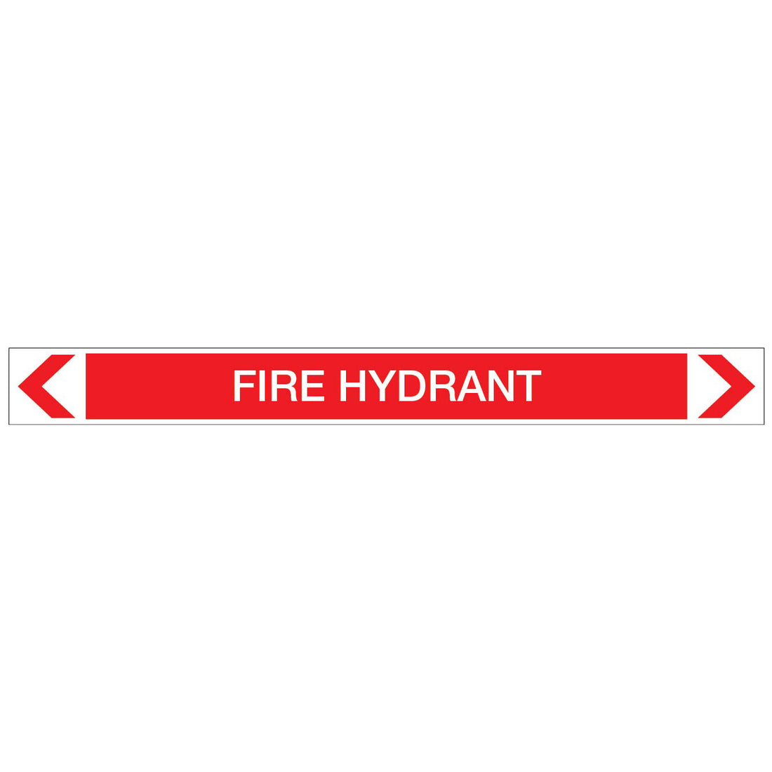 Fire Protection - Fire Hydrant - Pipe Marker Sticker – New Signs