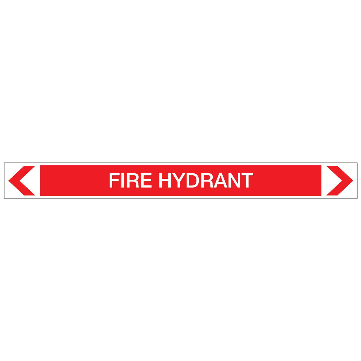 Fire Protection - Fire Hydrant - Pipe Marker Sticker – New Signs