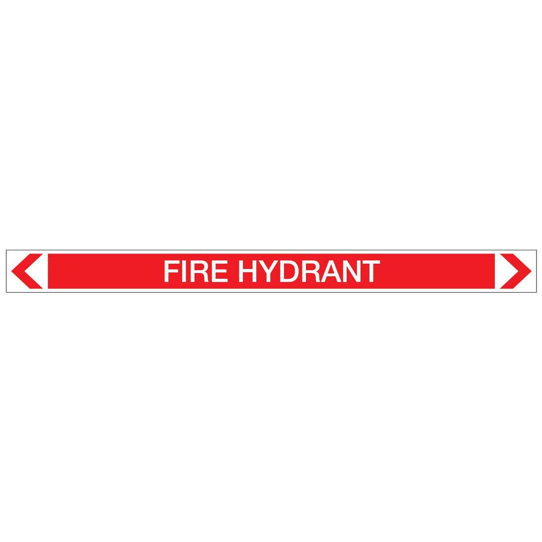 Fire Protection - Fire Hydrant - Pipe Marker Sticker – New Signs