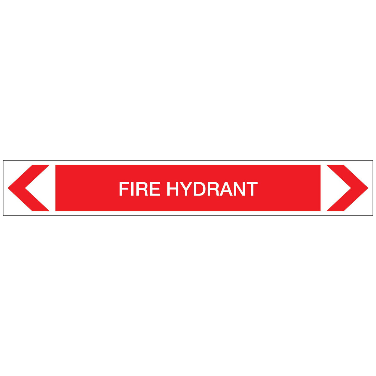 Fire Protection - Fire Hydrant - Pipe Marker Sticker – New Signs