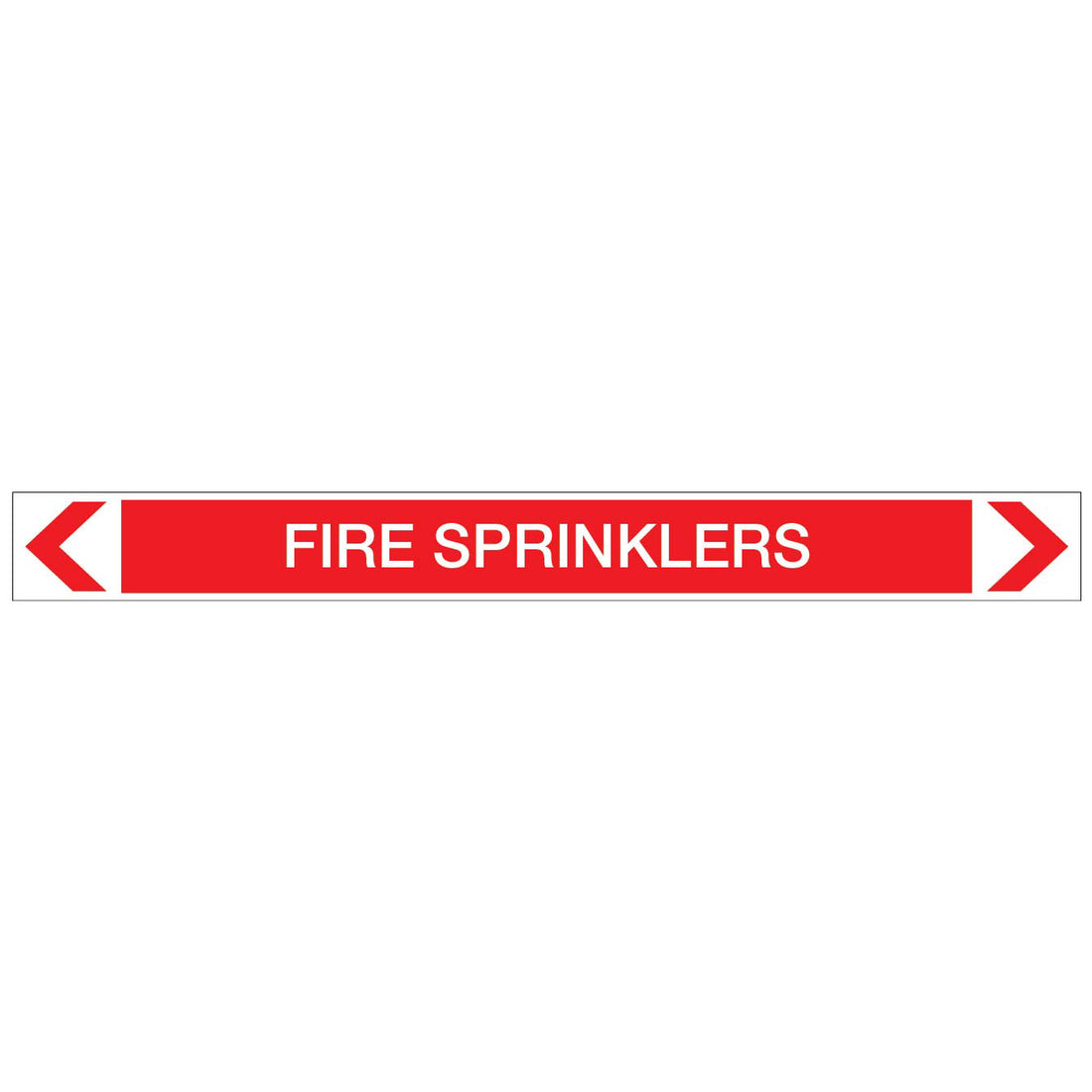 Fire Protection - Fire Sprinklers - Pipe Marker Sticker – New Signs