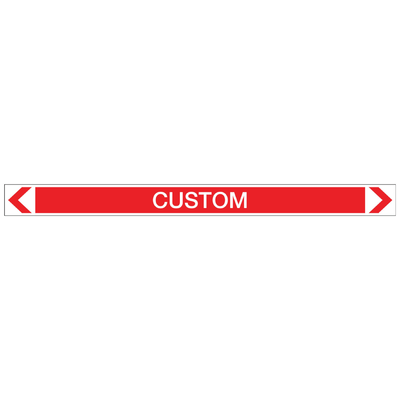 Fire Protection - Custom - Pipe Marker Sticker – New Signs